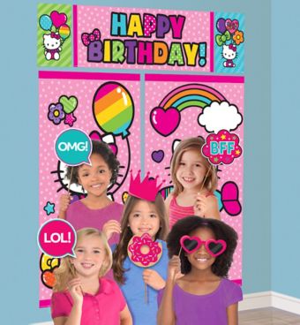 Hello Kitty Photo Booth Kit with Props - Party City