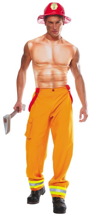 Sexy Firefighter Costume for Men - Party City
