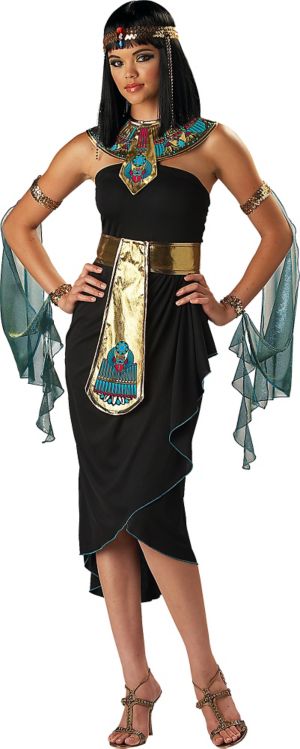 Adult Cleopatra Black Costume - Party City